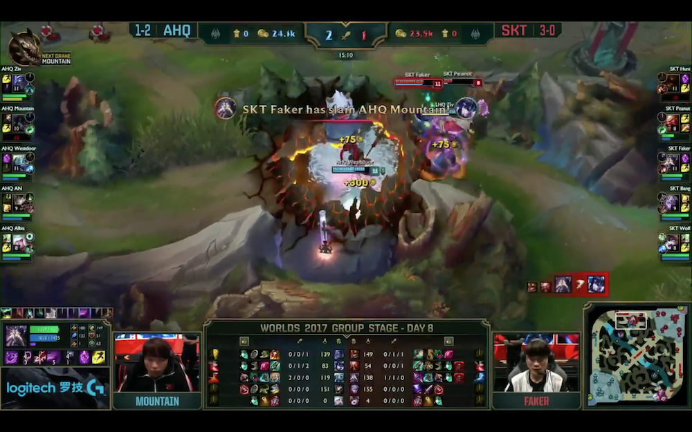 WC 2017｜贏了！AHQ首戰告捷，擊敗大魔王SKT | 4Gamers